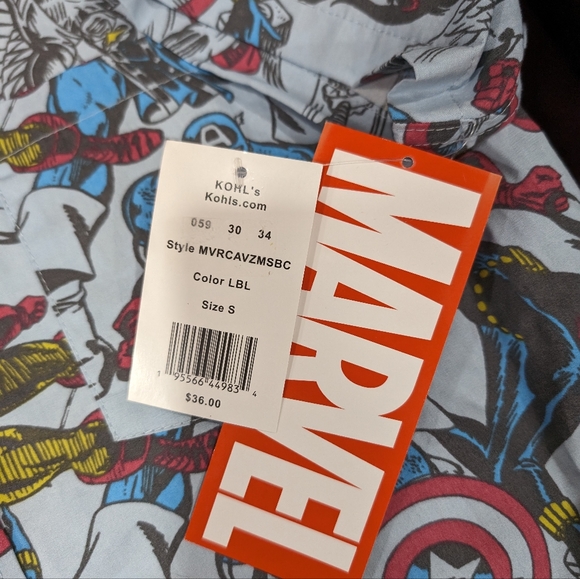Marvel | Shirts | Mens Marvel Dress Shirt | Poshmark